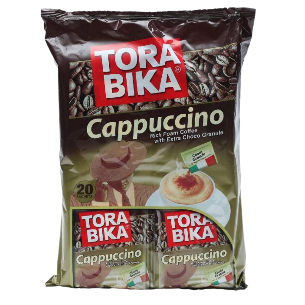 Tora Bika Cappuccino 20 Sachets – Coffee District